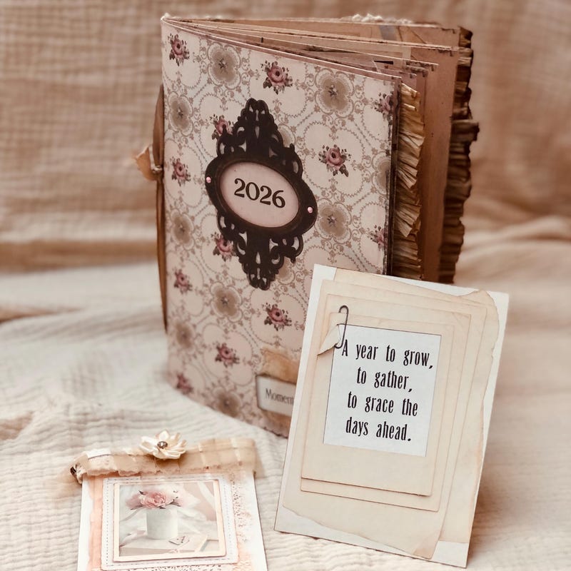 2026 Diary Brown - Etsy