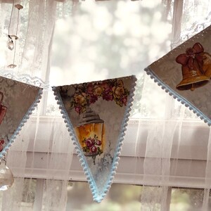 Printable Christmas Garland Decoration / XMAS Bunting / Holiday ...