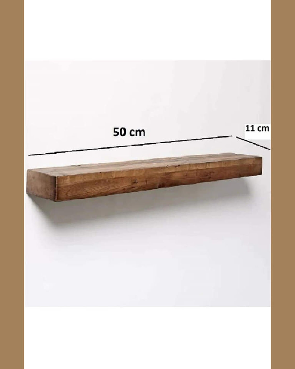 Rustic Wood Shelf Wood Shelves Wallboard Wall Shelf Rustic Floating ...