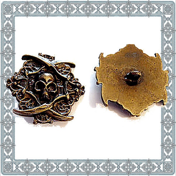 Pirate Buttons - Etsy