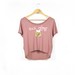 Women's Bee Print Oversized Scoop Neck Top | 'bee Mine' Cute Flowy ...