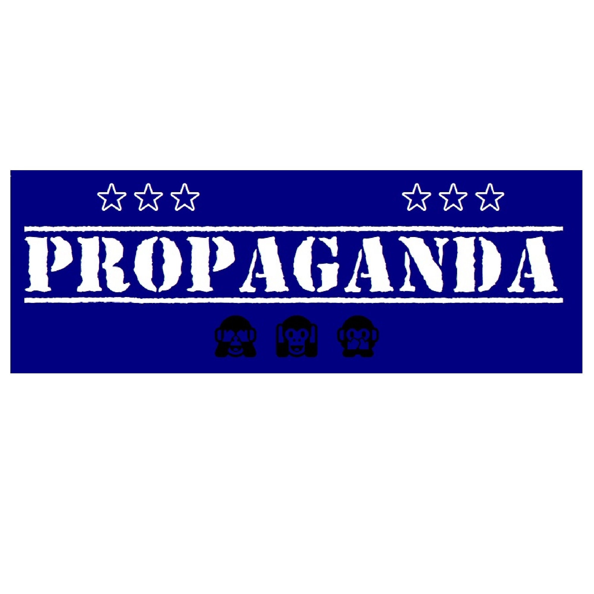 10pegatinas de propaganda azul - Etsy España