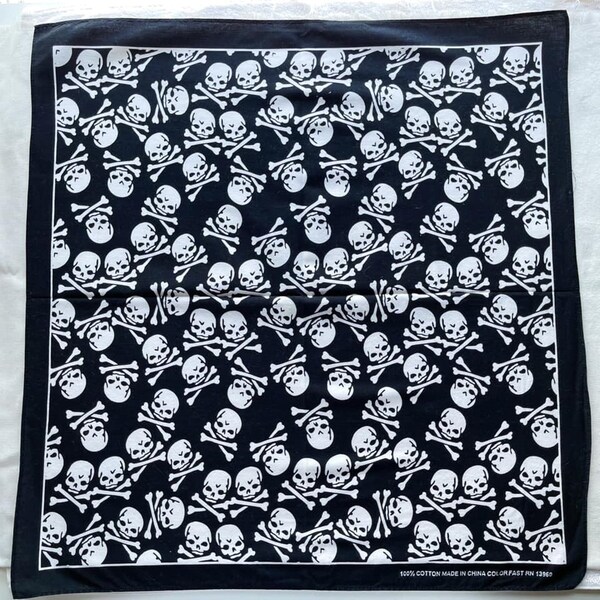 Skull Handkerchief - Etsy