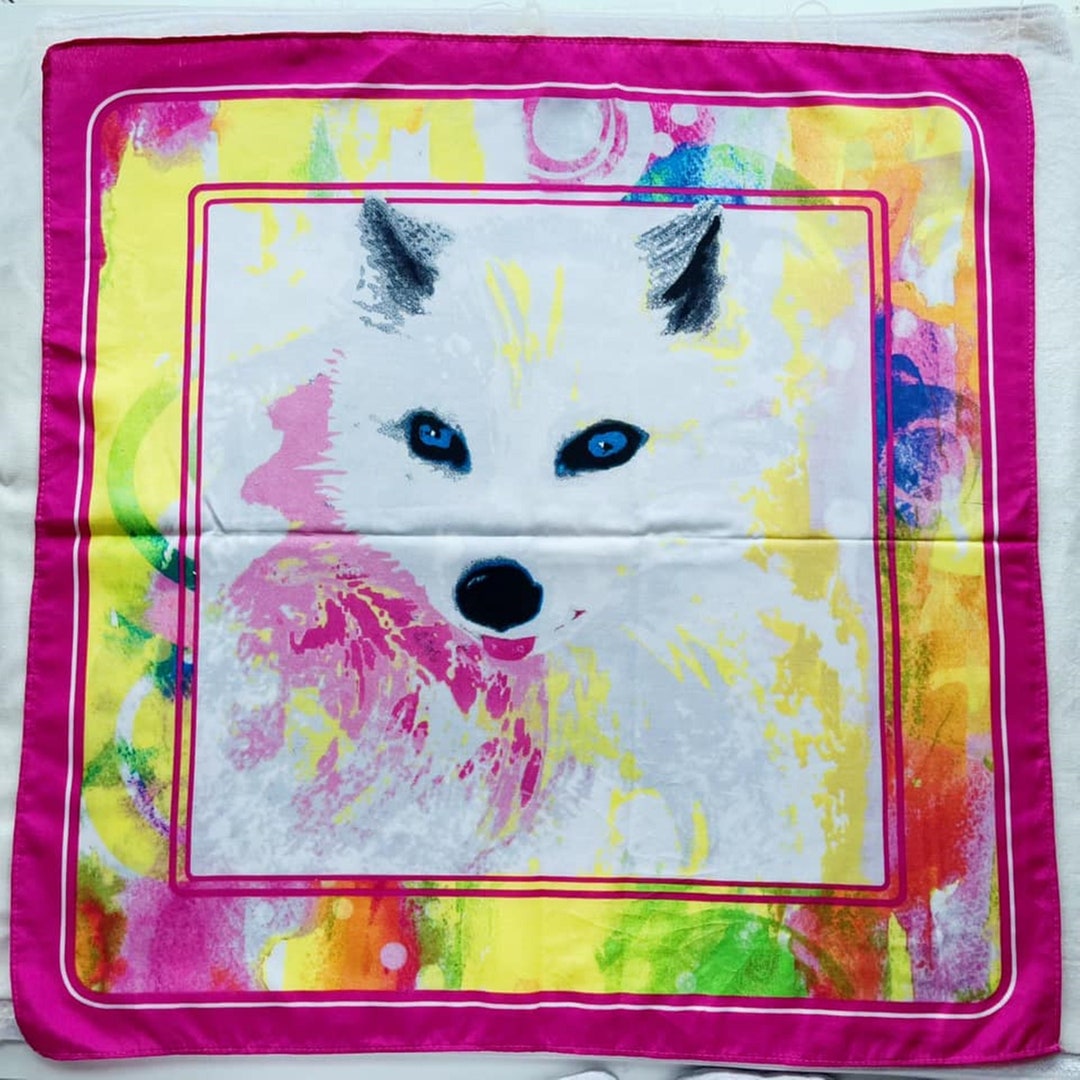 Vintage Wolf Shawl - Etsy