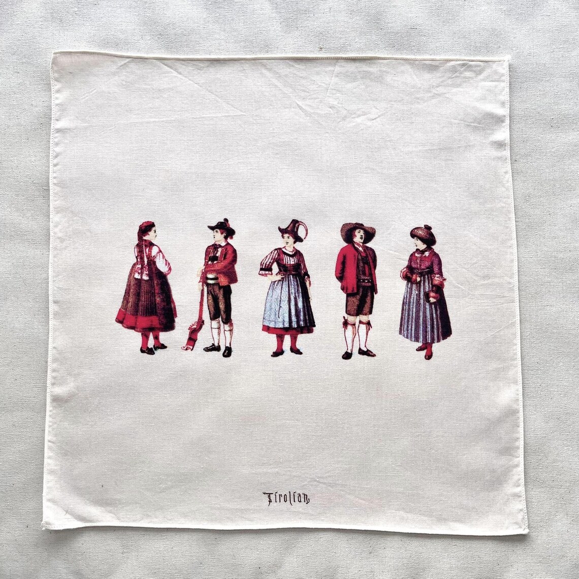 Vintage Mid Century Modern Fashion Handkerchief - Etsy UK