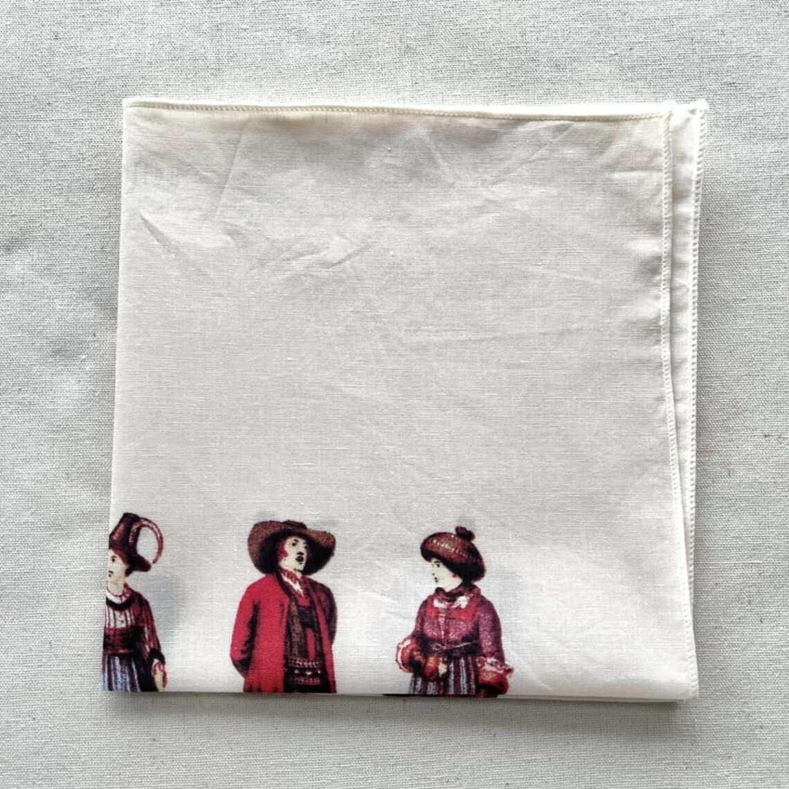 Vintage Mid Century Modern Fashion Handkerchief - Etsy UK