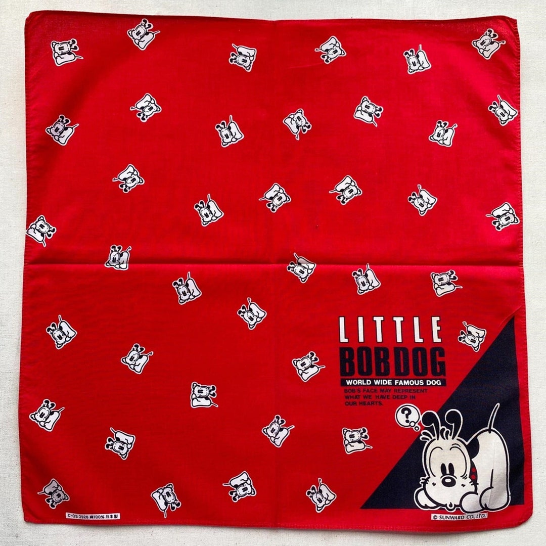 Vintage Little Bobdog Handkerchief - Etsy UK