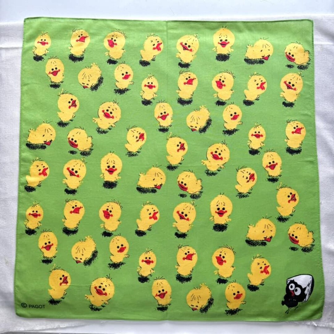 Vintage Duck Print Handkerchief: Farm Animal Decor (20x20 Inch) - Etsy