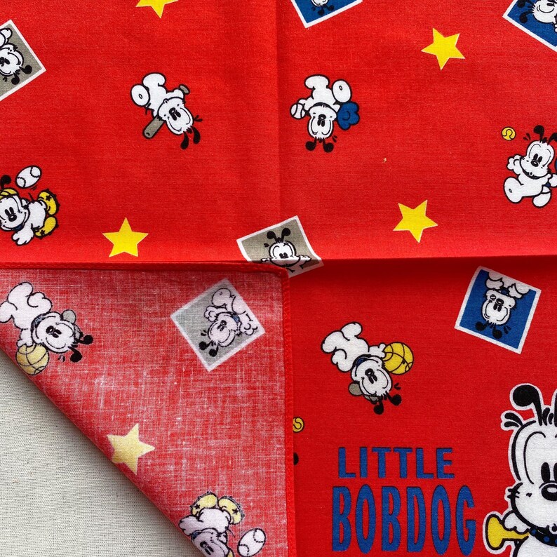 Vintage Little Bobdog Handkerchief - Etsy