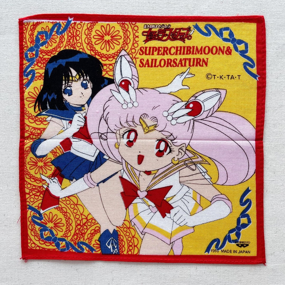 Vintage Sailor Moon Handkerchief - Etsy