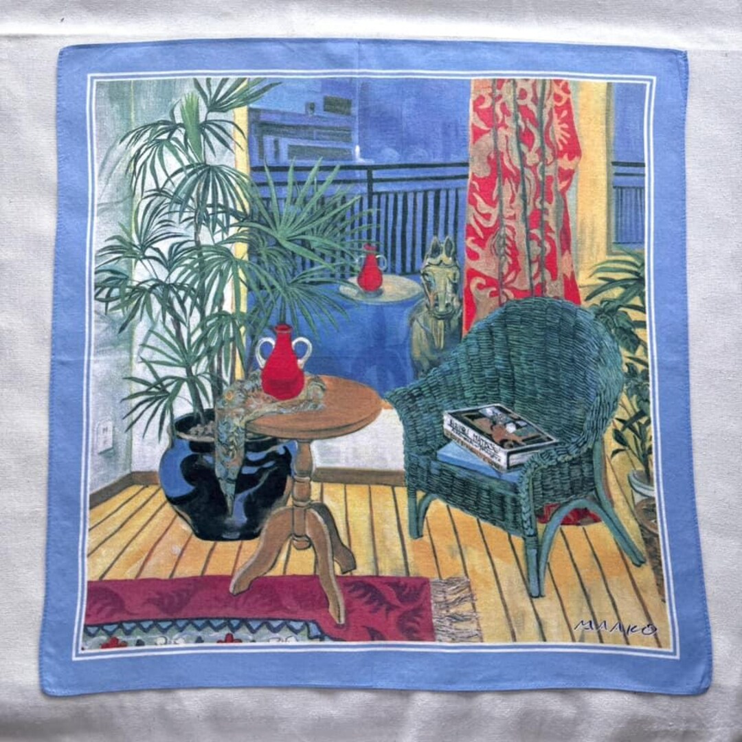 Vintage Maako Henri Matisse Art Paint Handkerchief - Etsy