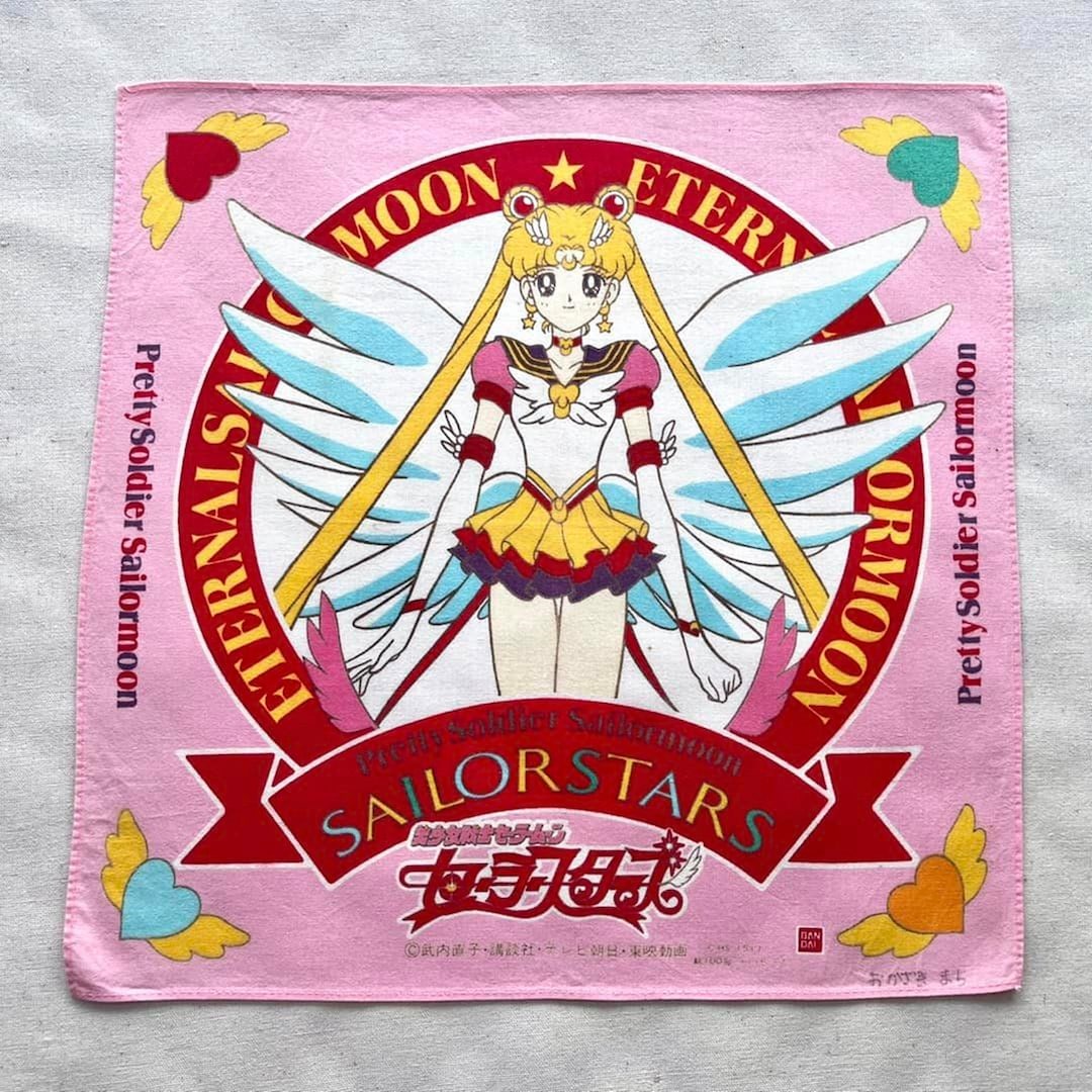 Vintage Sailor Moon Handkerchief - Etsy