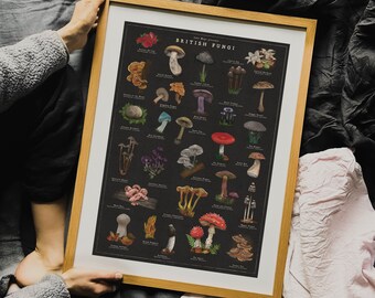 Fungi Print - Etsy