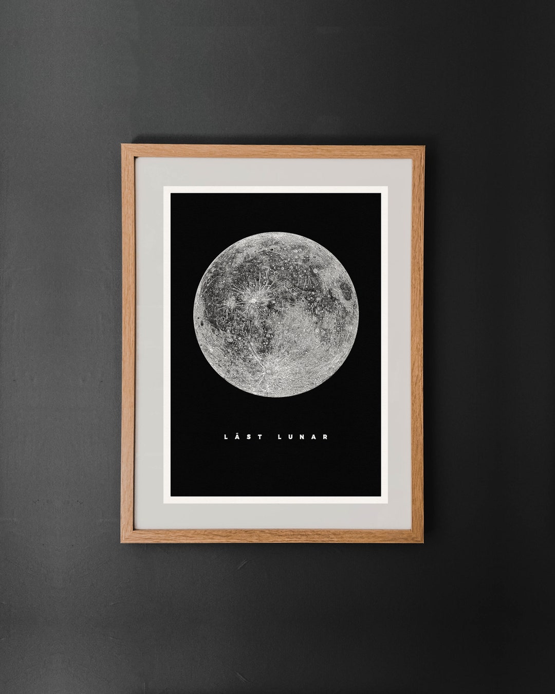 Full Moon Print, Moon Artwork, Art Print, Moon Wall Art, Space Print ...