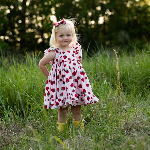 Strawberry Dress Women - Etsy