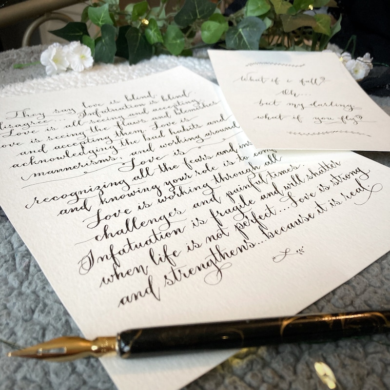 Calligraphy - Etsy