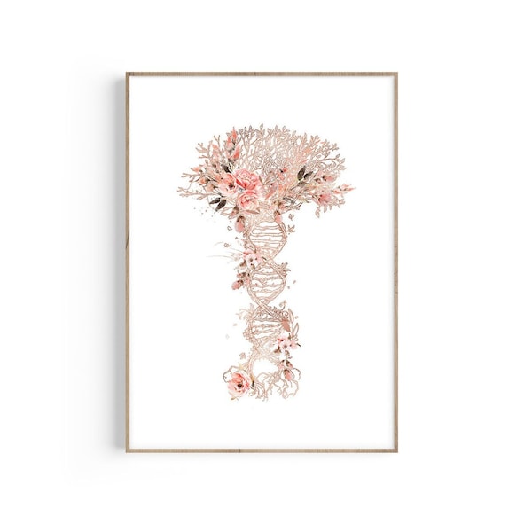 Dna Tree of Life Art - Etsy