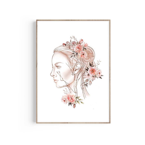 Lymphatic Drainage Poster - Etsy UK