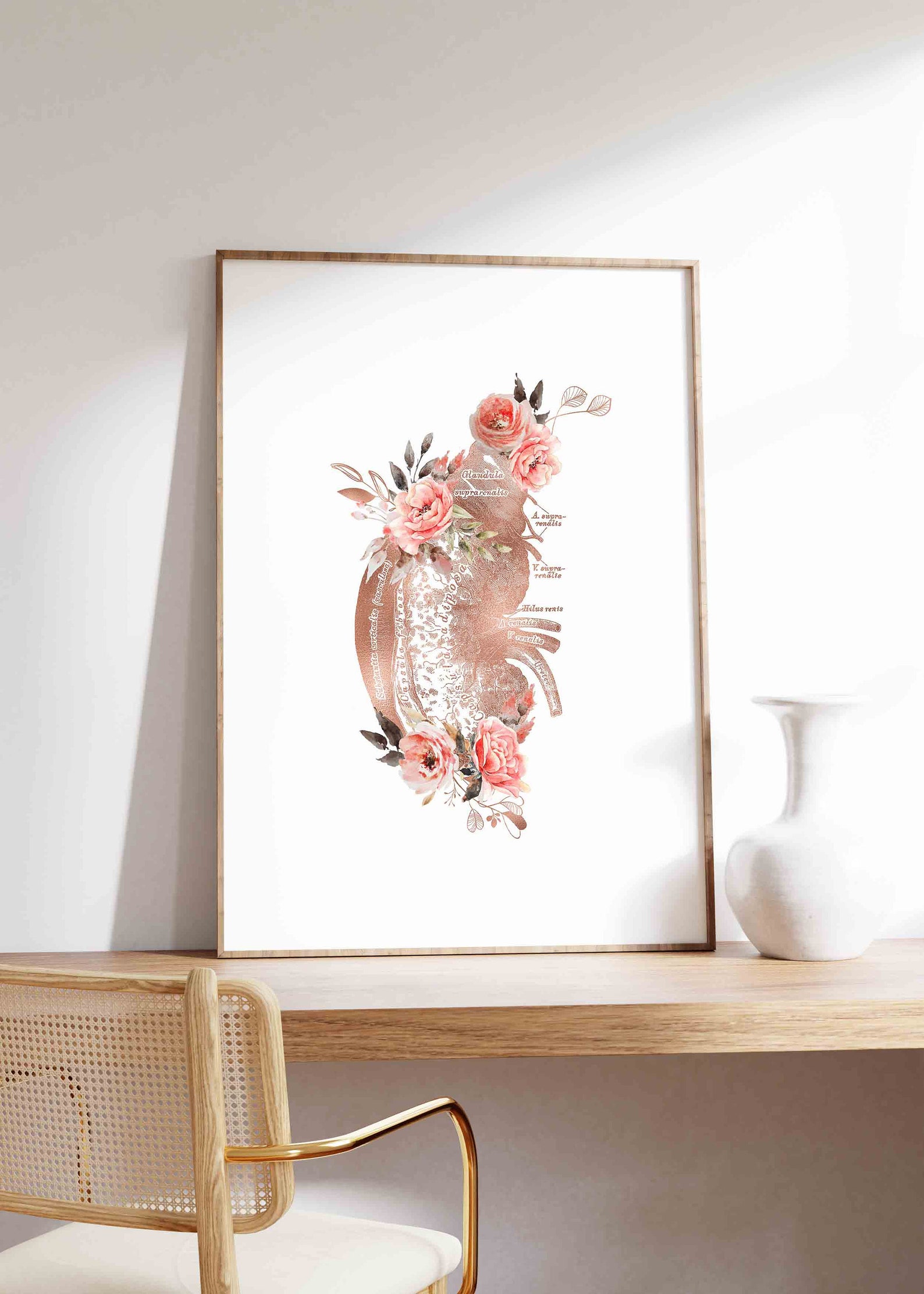 Kidneys Anatomy Art Urologist Print Nephrology Art Urinary - Etsy