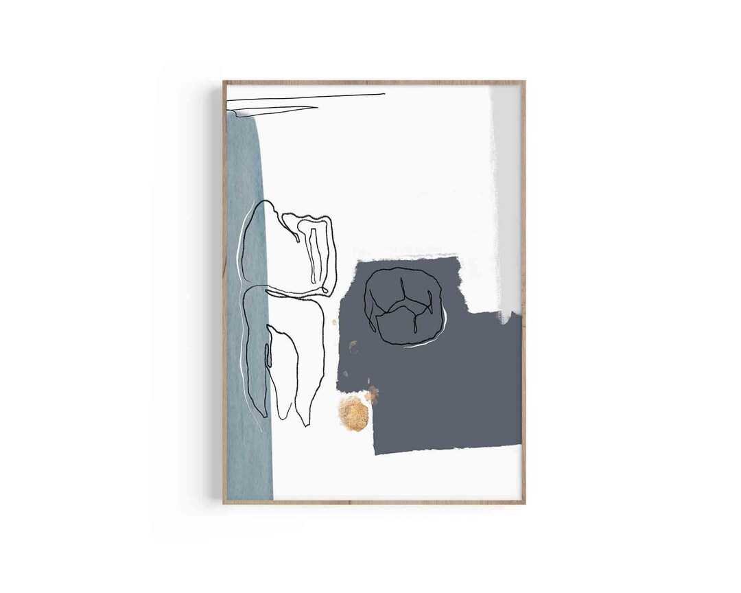 Teeth Tooth One Line Art, Dentist Gift, Dentist Art, Dentist Office ...