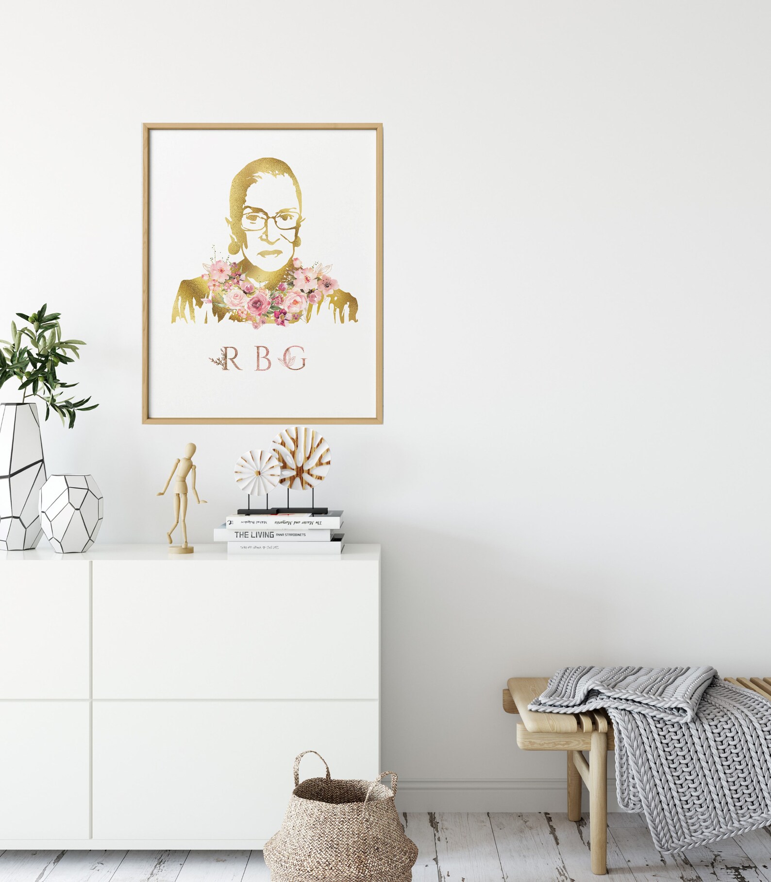 RBG Print Ginsberg Lawyer Art Print Law Wall Art Attorney - Etsy