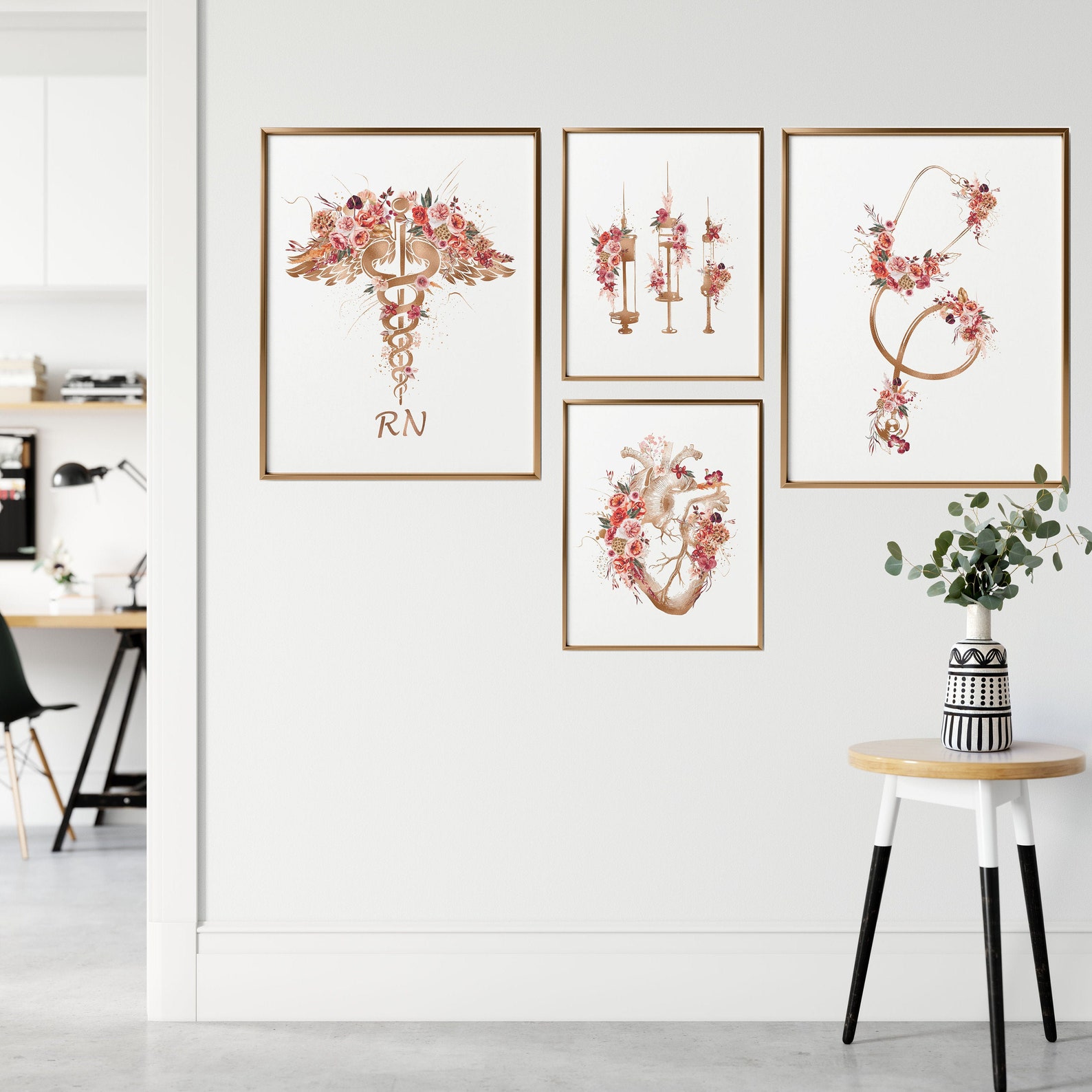 Registered Nurse Gift RN Nurse Office Decor RN Graduation | Etsy