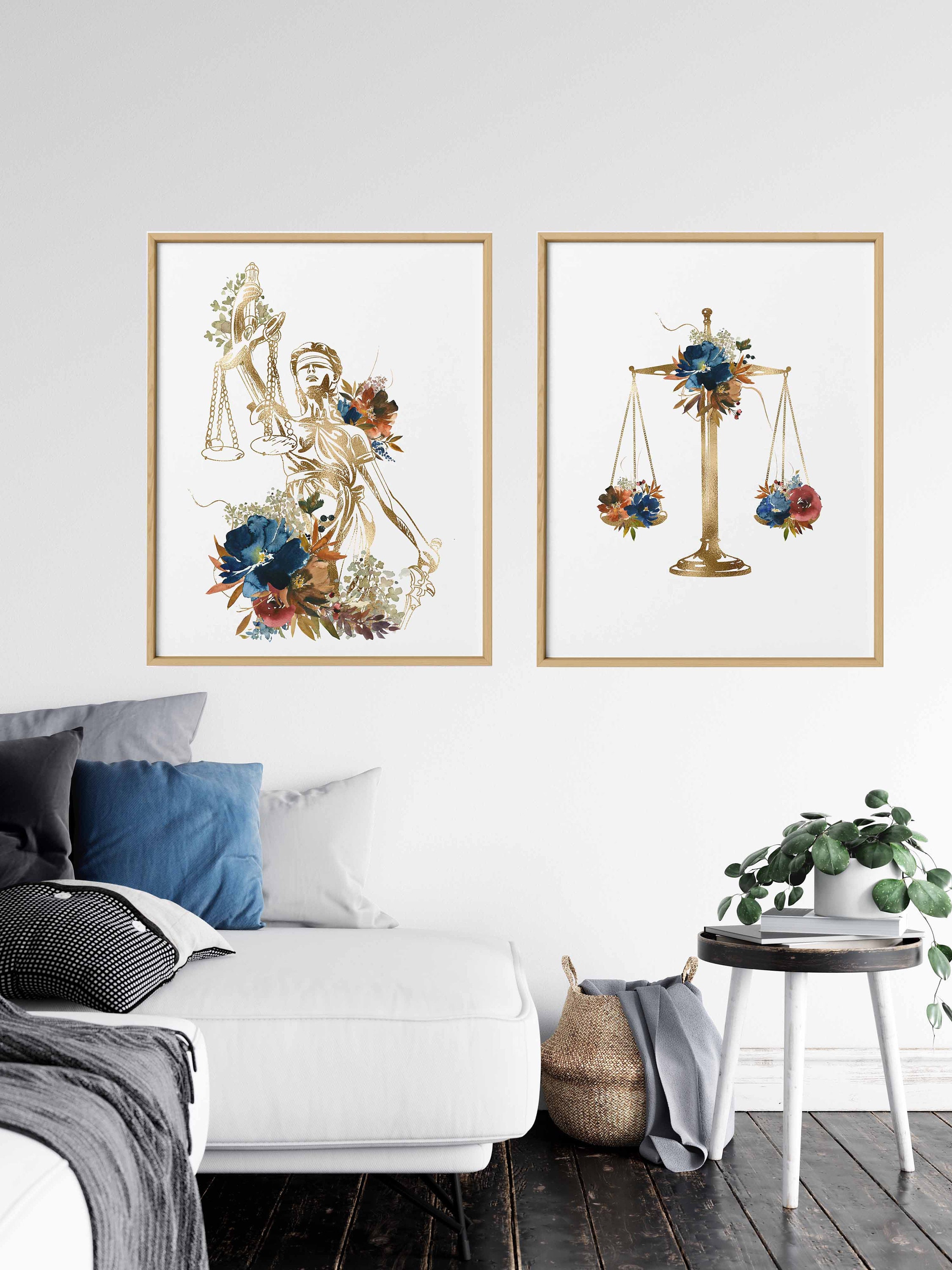 Law Office Decor Lawyer Gift Law School Graduation Gift | Etsy