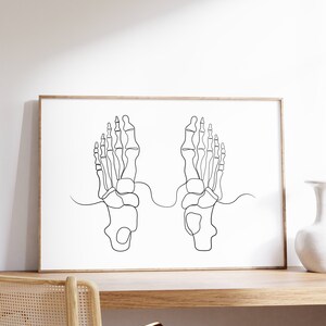 Podiatrist Wall Art, Podiatrist Gift, DPM, Podiatry Office Decor ...