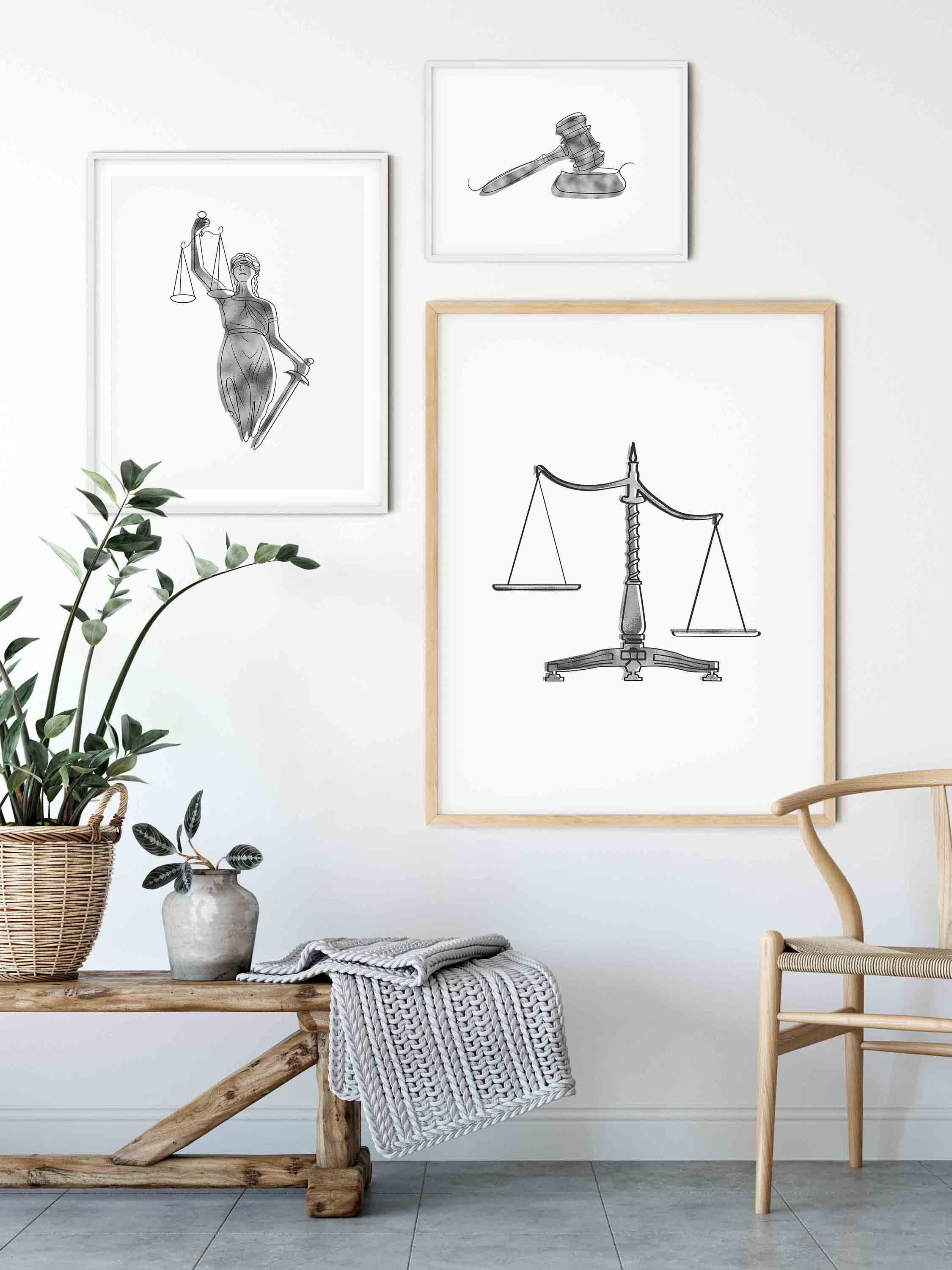 Law Office Decor Lawyer Gift Law School Graduation Gift - Etsy