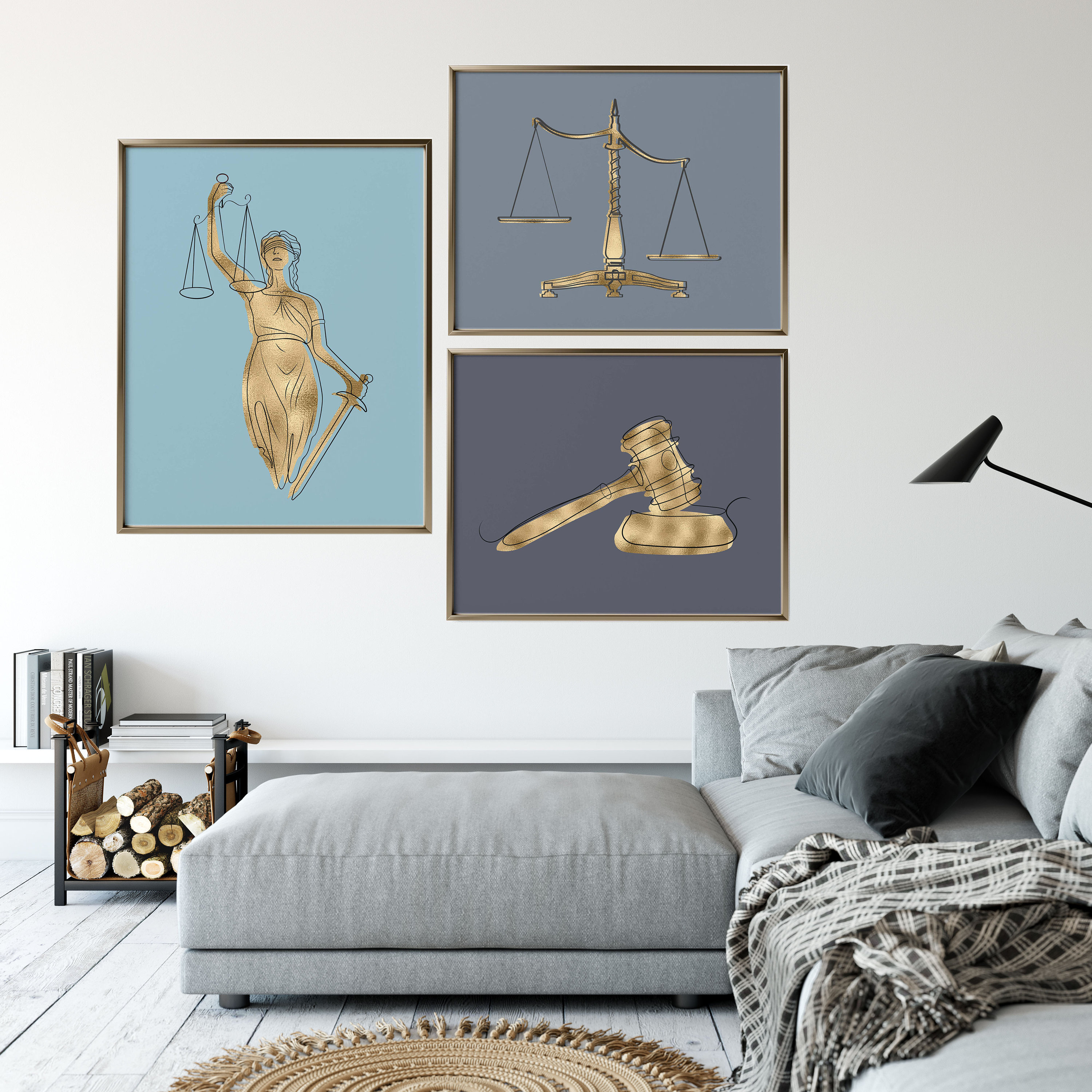 Law Office Decor Lawyer Gift Law School Graduation Gift | Etsy