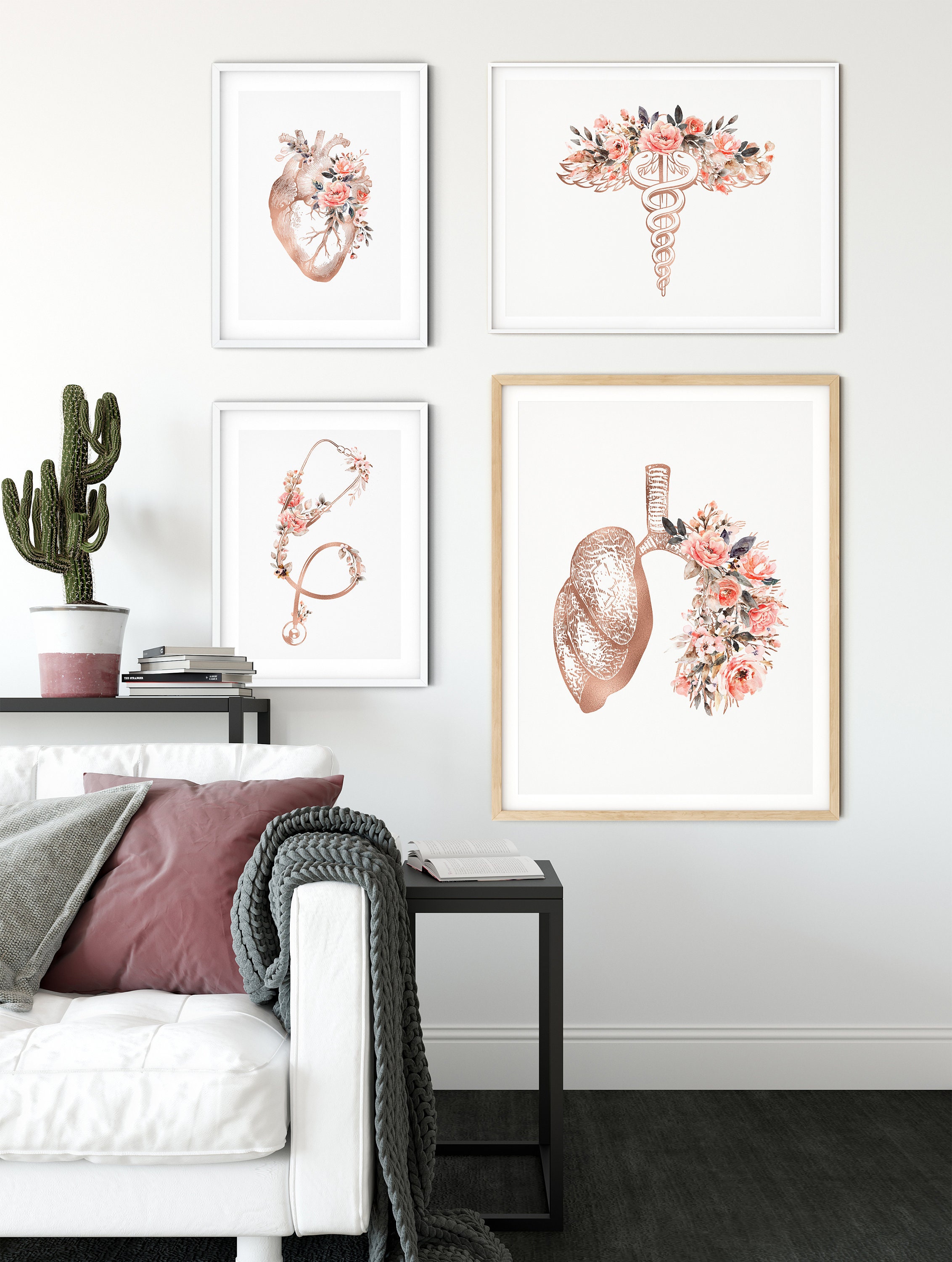 Doctor Office Decor Medical Art Set Doctor Graduation Gift - Etsy Canada