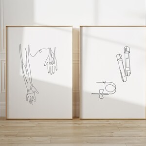 Phlebotomist Art, Draw Blood, Arm Veins, Nurse Gift, Venipuncture Art ...