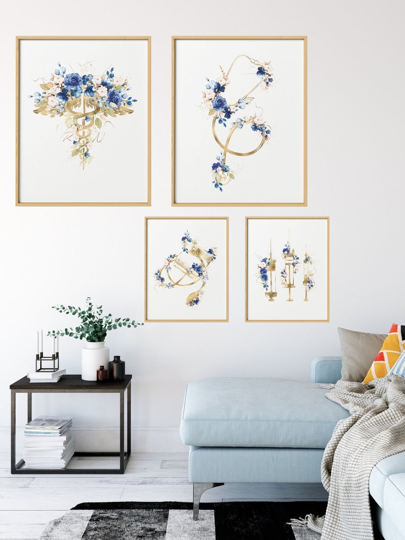 Registered Nurse Gift RN Nurse Office Decor RN Graduation | Etsy