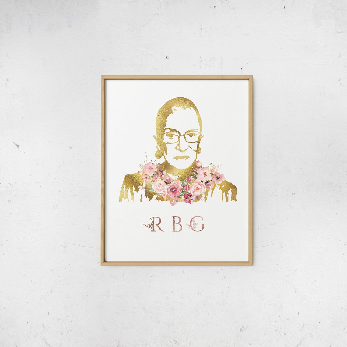 RBG Print Ginsberg Lawyer Art Print Law Wall Art Attorney - Etsy