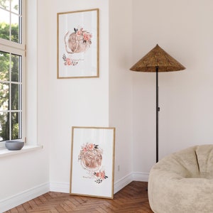 Placenta Anatomy Art Print, OBGYN Midwife Doula Gift (digital Download ...