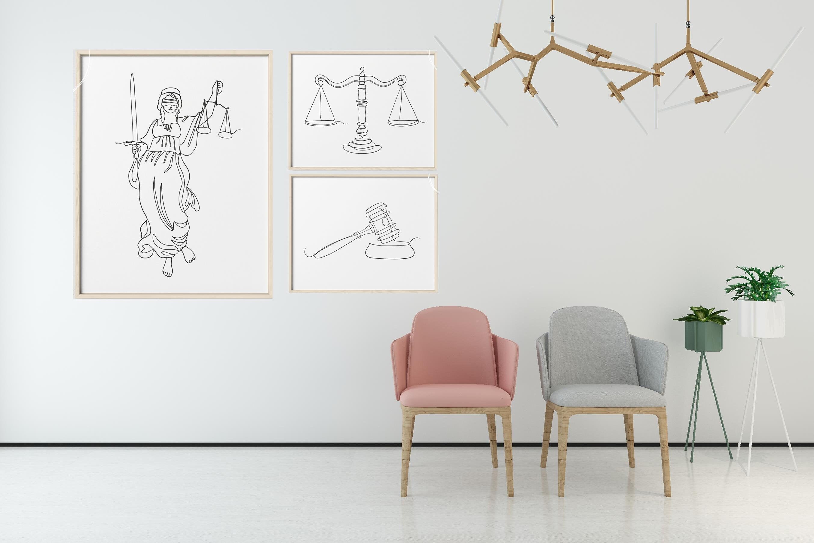 Law Office Decor Lawyer Gift Law School Graduation Gift - Etsy
