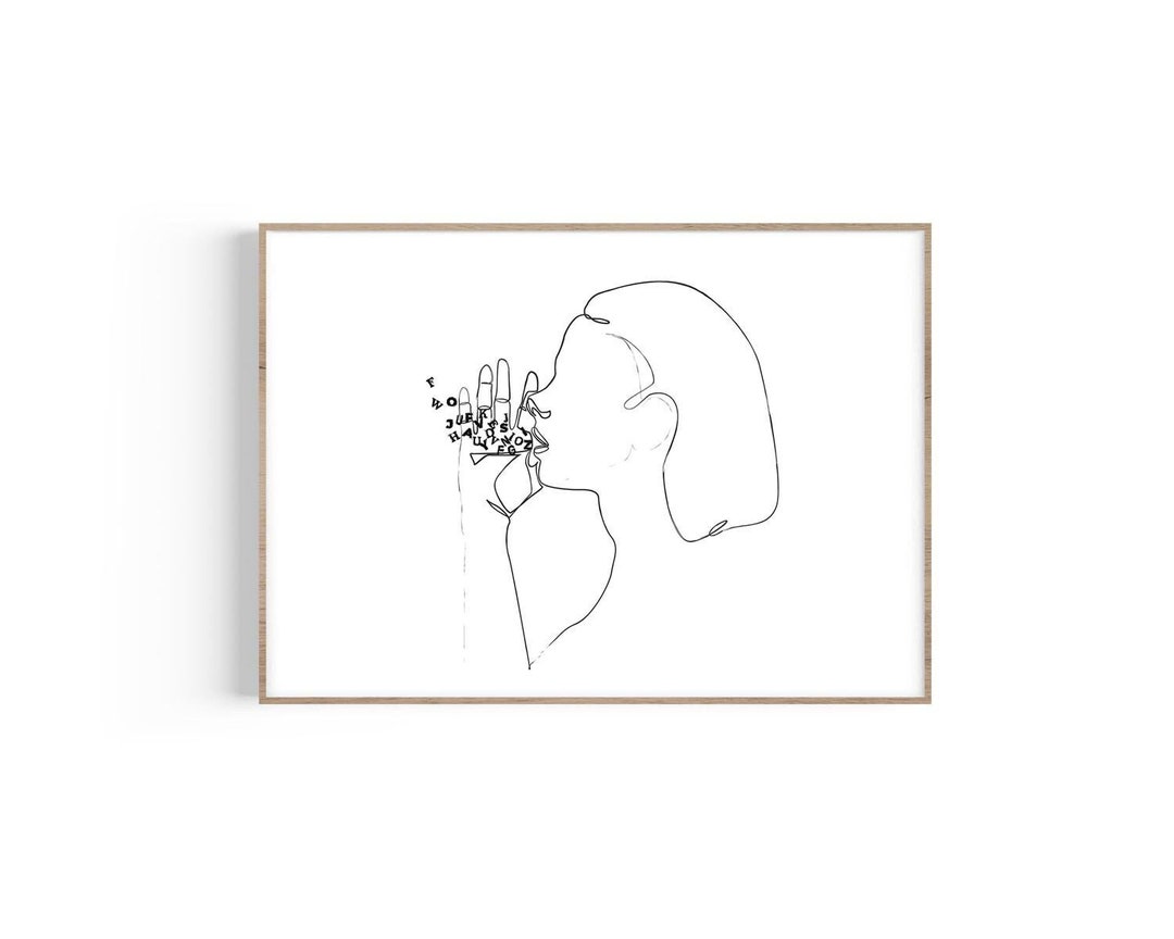 Speech Anatomy Art, SLP Gift, Speech Language Pathologist Art, Speech ...