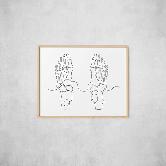 Podiatrist Wall Art Podiatrist Gift DPM Podiatry Office | Etsy