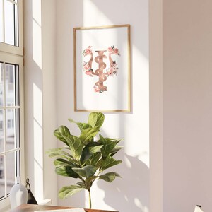 Psi Symbol Art, Psychology Symbol, Psychotherapist Gift, Psychologist ...