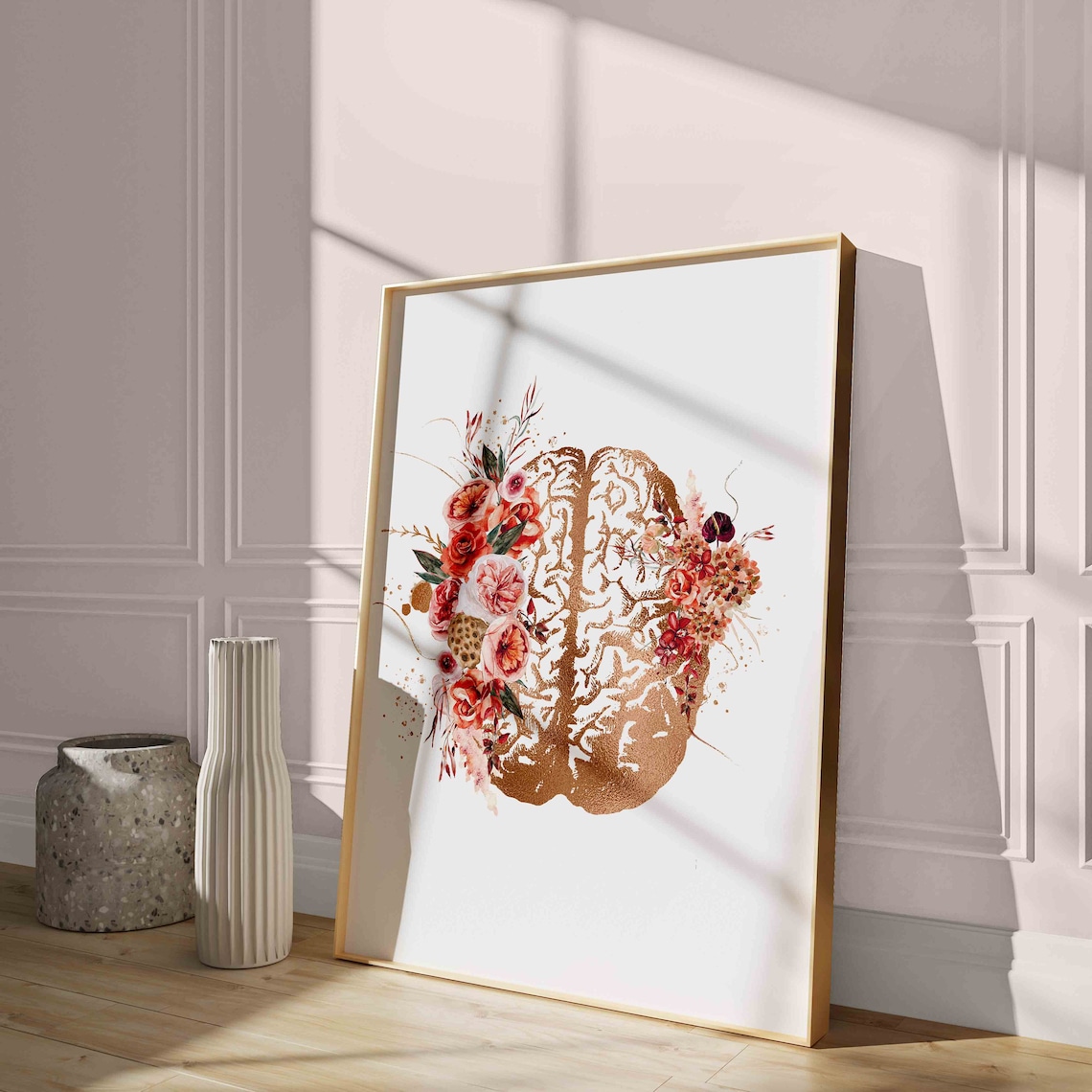 Brain Art Print Psychology Art Brain Anatomy Art Psychology - Etsy