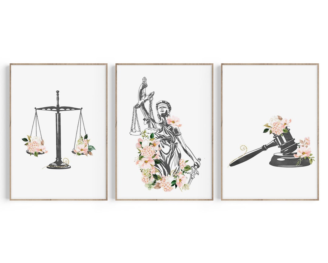 Law Office Decor Lawyer Gift Law School Graduation Gift - Etsy