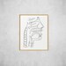 SLP Office Decor: Continuous Line Art Prints (digital Download) - Etsy