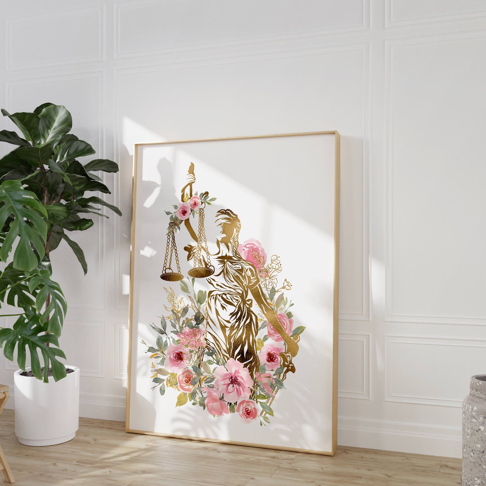 Lady Justice Print Attorney Art Lawyer Gift Law Poster - Etsy