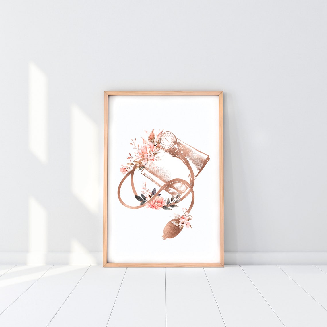 Blood Pressure Monitor Doctor Gift Doctor Office Wall Art | Etsy
