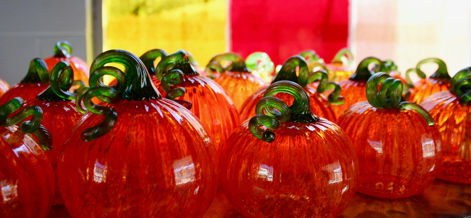 Hand Blown Glass Pumpkin: Decorative Fall Decor - Etsy