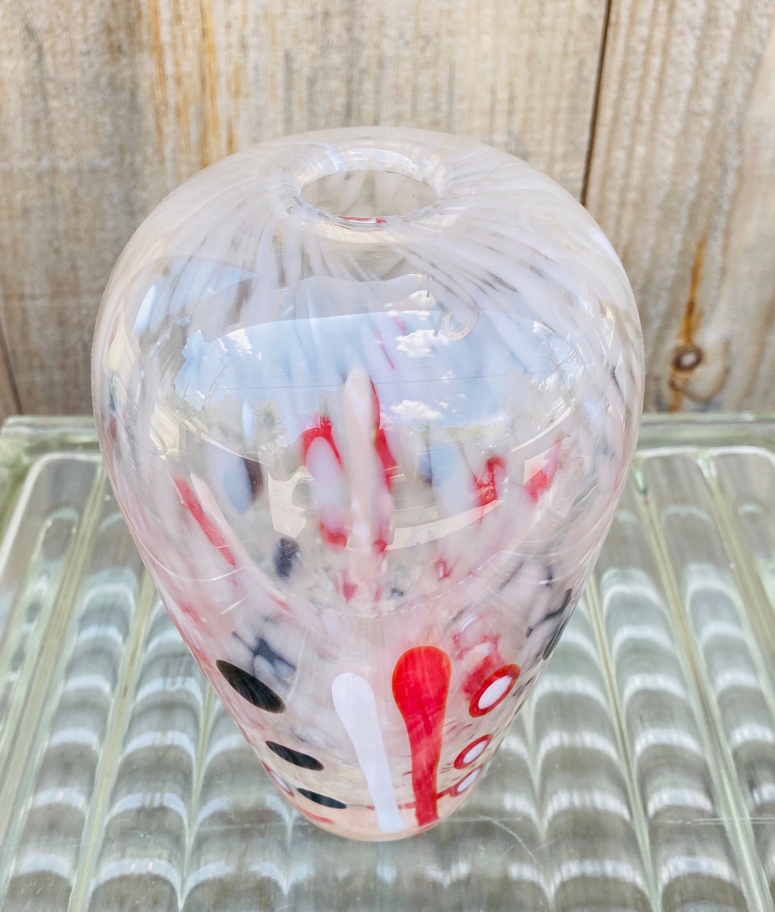 Vase With Cane Decor - Etsy