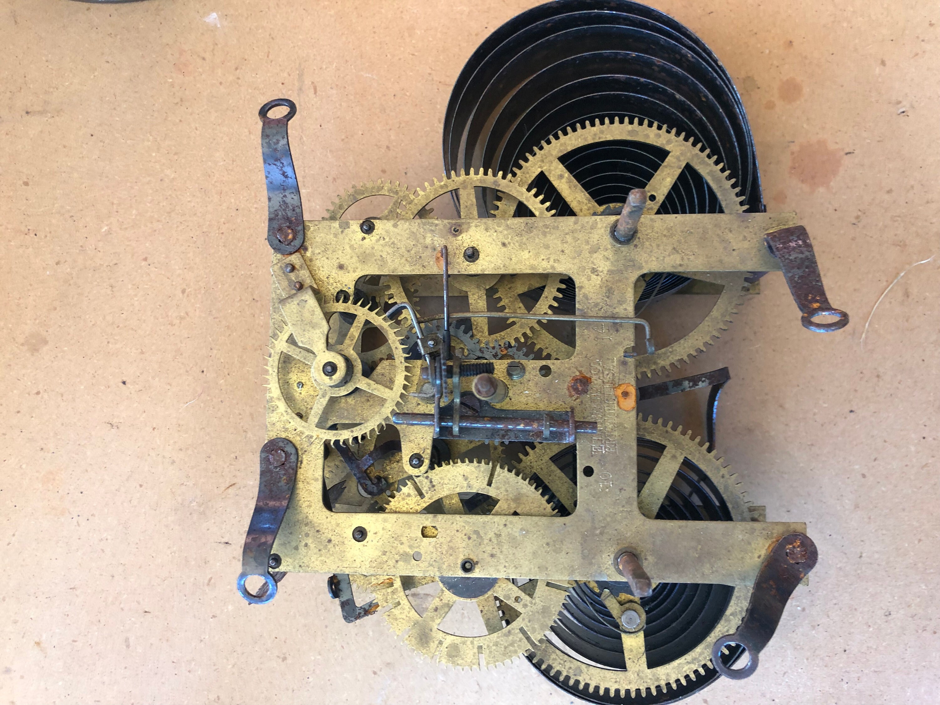 Grandfather Wind up Clock Movement - Etsy