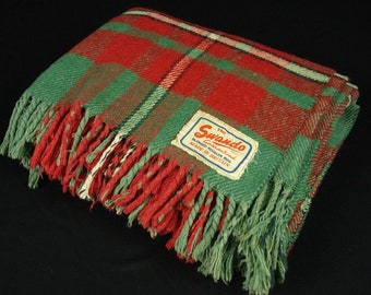 Green Wool Blanket | Etsy