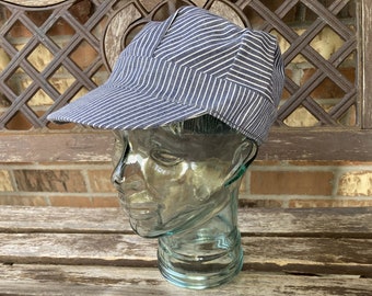 Engineer Striped Cap - Etsy
