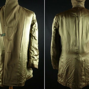 RARE Abercrombie & Fitch Army Reefer Coat Jacket Shawl Collar Sz 39 ...